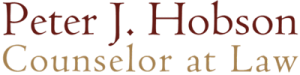Peter J. Hobson, Counselor at Law